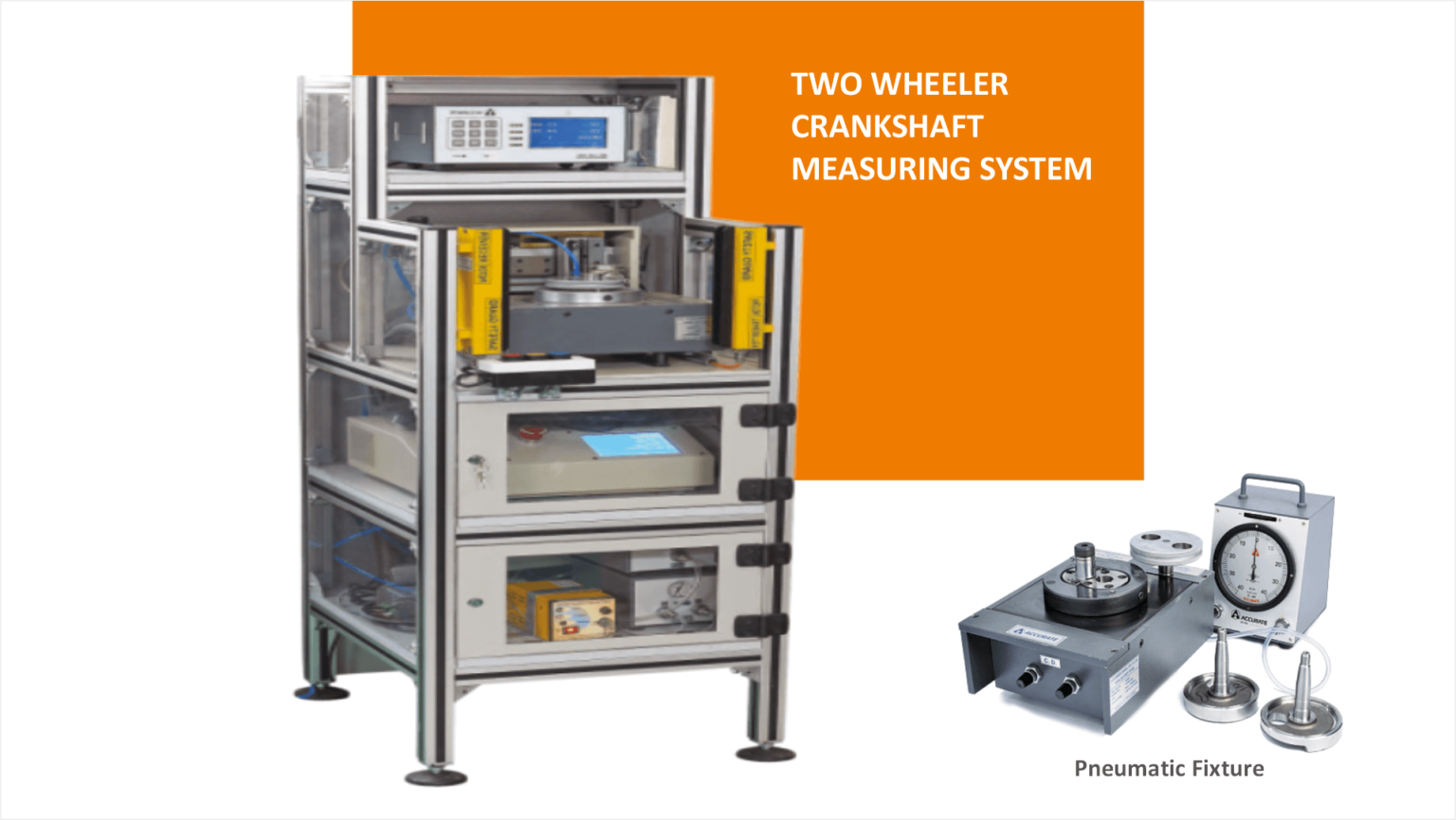 Crank Shaft Pneumatic Measurement - Accurate Engineering